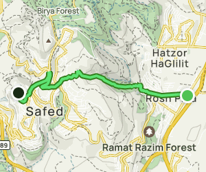 Rosh Pina Tegart Fort to Mount Safed via Rosh Pina Stream, 71 Fotos ...