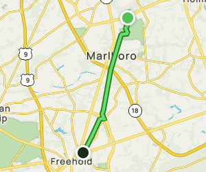 Henry Hudson Trail: Marlboro to Freehold: 521 Reviews, Map - New Jersey ...