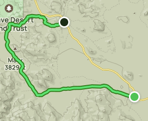 Quail Springs Historic Trail, Quail Wash, and Bigfoot Trail, California ...