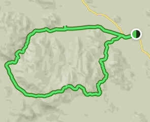 Quail Mountain Loop via Quail Springs Historic Trail and Johnny Lang ...