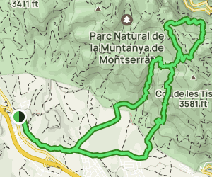 El Bruch - El Cavall Bernat - Col de la Canal Plana: 0 Reviews, Map ...