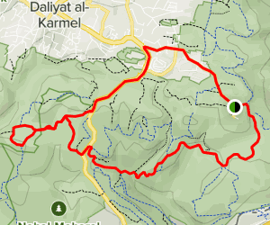 Muhraqa, Sumak Ruins and Daliyat al-Karmel East | Map, Guide - Northern ...