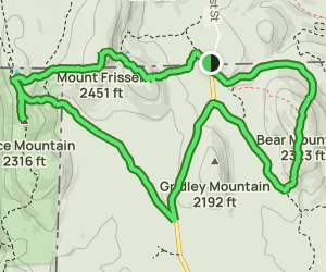 Mount Frissell, Brace and Bear Mountain Loop: 131 Reviews, Map ...