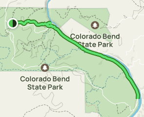 Colorado Bend State Park River Trail, Texas - 166 Reviews, Map | AllTrails