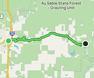 AllTrails | Au Sable River Paddle: Grayling to White Pine Canoe Camp ...