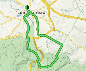 Leatherhead and Mickleham Circular: 42 Reviews, Map - Surrey, England ...