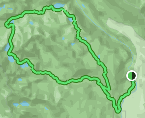 Minaret Lakes via PCT, Minaret Creek, and John Muir Trail Loop ...