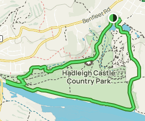 Hadleigh Castle Country Park Circular, 75 Fotos - Essex, England ...