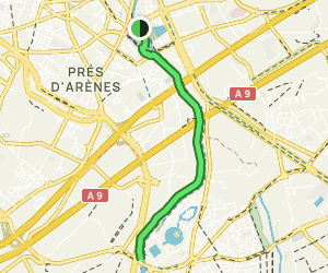 The banks of the Lez: Right Bank: 47 Reviews, Map - Hérault, France ...