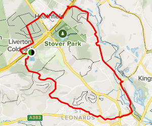 Liverton Coldeast, Teigngrace, High Week, and St Leonards Circular ...