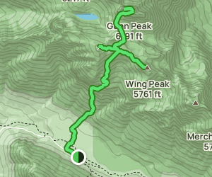 Gunn, Tailgunner, and Wing Peaks via Gunn Peak Trail: 6 Reviews, Map ...