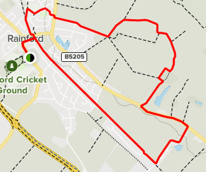 Rainford, Dial House Wood, Spinney/Linear Park Circular - England ...