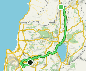 Tel Hai to Timrat via Sea of Galilee: 1 Reviews, Map - Northern ...