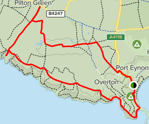 Pilton Green , Goats Hole Cave, and Port Eynon - Swansea, Wales | AllTrails