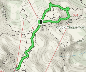 Cinque Torri - Rifugio Averau | Nuvolau: 79 Reviews, Map - Veneto ...