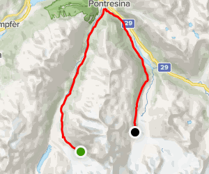 Bernina Trek Klassiker, Etappe 5: Chamanna da Tschierva - Chamanna da ...