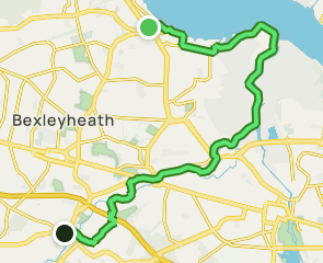 London Loop: Section 1 - Erith to Old Bexley: 134 fotos - London ...