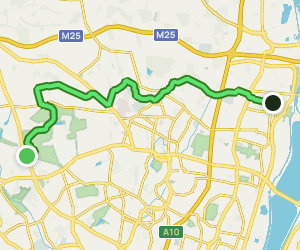 London Loop: Section 17 - Cockfosters to Enfield Lock - London, England ...