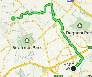 London Loop: Section 21 - Havering-atte-Bower to Harold Wood, 9 Fotos ...