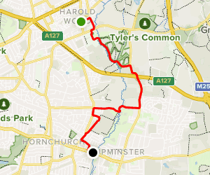 London Loop: Section 22 - Harold Wood to Upminster Bridge - London ...