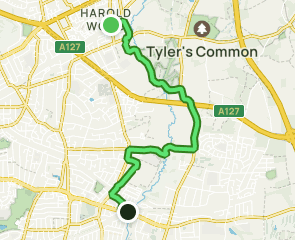 London Loop: Section 22 - Harold Wood to Upminster Bridge: 12 foto ...