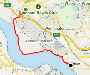 London Loop: Section 24 - Rainham to Purfleet - London, England | AllTrails