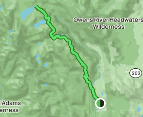 Reds Meadow to Thousand Island Lake via John Muir Trail, California ...