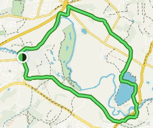 River Stour, Laymoor Lane, and Longham Lakes Circular - Dorset, England ...