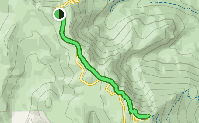 Pikes Peak Hiking Trail Map