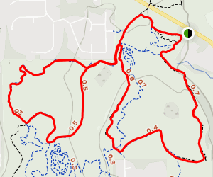 Wetland Plateau, Forest Ridge, Mainline, Red Alder, and Cascara Loop ...