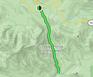 Greeley Ponds Trail via Kancamagus Highway | Map, Guide - New Hampshire ...