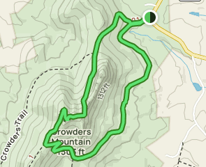 Crowders Mountain via Tower Trail and Backside Trail Loop, North ...