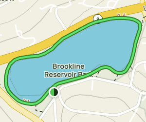 Brookline Reservoir Park Trail: 268 Reviews, Map - Massachusetts ...