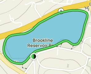 Brookline Reservoir Park Trail, Massachusetts - 289 Reviews, Map ...