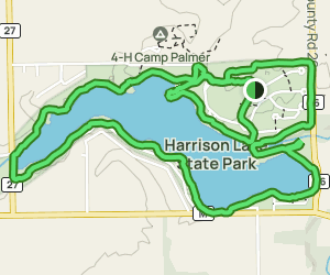 AllTrails | Harrison Lake Trail: 68 Reviews, Map - Ohio
