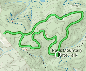 Firetower, Kanuga and Brissy Ridge Loop: 372 Reviews, Map - South ...