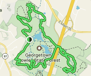 Georgetown-Rowley State Forest Loop Trail | Map, Guide - Massachusetts ...