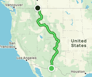 Continental Divide National Scenic Trail Through the US: 9 Reviews, Map ...