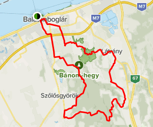 Balatonboglár – Gyugy – Látrány-Rundwanderung - Veszprém, Hungary ...