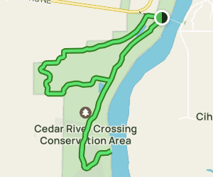 Cedar River Crossing Conservation Area Loop: 9 Reviews, Map - Iowa ...