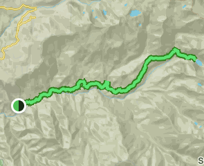 Hamilton Lakes via Middle Fork Kaweah, Bearpaw, and High Sierra Trail ...