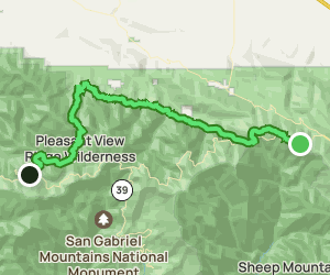 AllTrails | The Angeles Crest - Inspiration Point to Cloudburst Summit ...