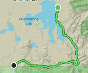 The Thorofare and South Boundary Trail: 39 Reviews, Map - Montana ...
