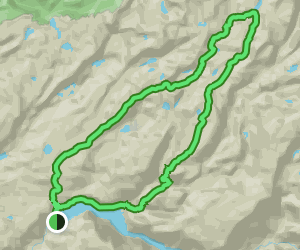 Jack Main Canyon and Tilden Lake Trail | Mapa, Roteiro - California ...