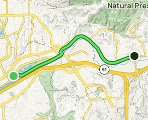 Santa Ana River Trail: Yorba Regional Park to Gypsum Canyon Road ...