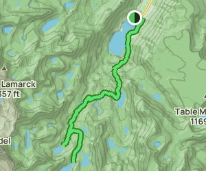 Midnight and Hungry Packer Lake via Sabrina Basin Trail | Map, Guide ...