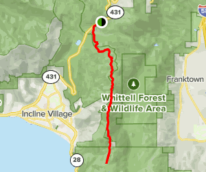 Diamond Peak from Tahoe Meadows | Map, Guide - Nevada | AllTrails