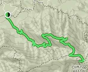 Rainbow Falls Trail and Cliff Tops Trail, Tennessee - 547 Reviews, Map ...