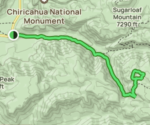 Heart of Rocks Loop from Visitor Center: 366 Reviews, Map - Arizona ...