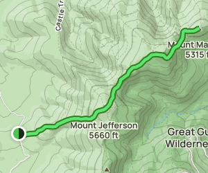 Mount Jefferson, Adams, and Madison Trail: 155 Reviews, Map - New ...